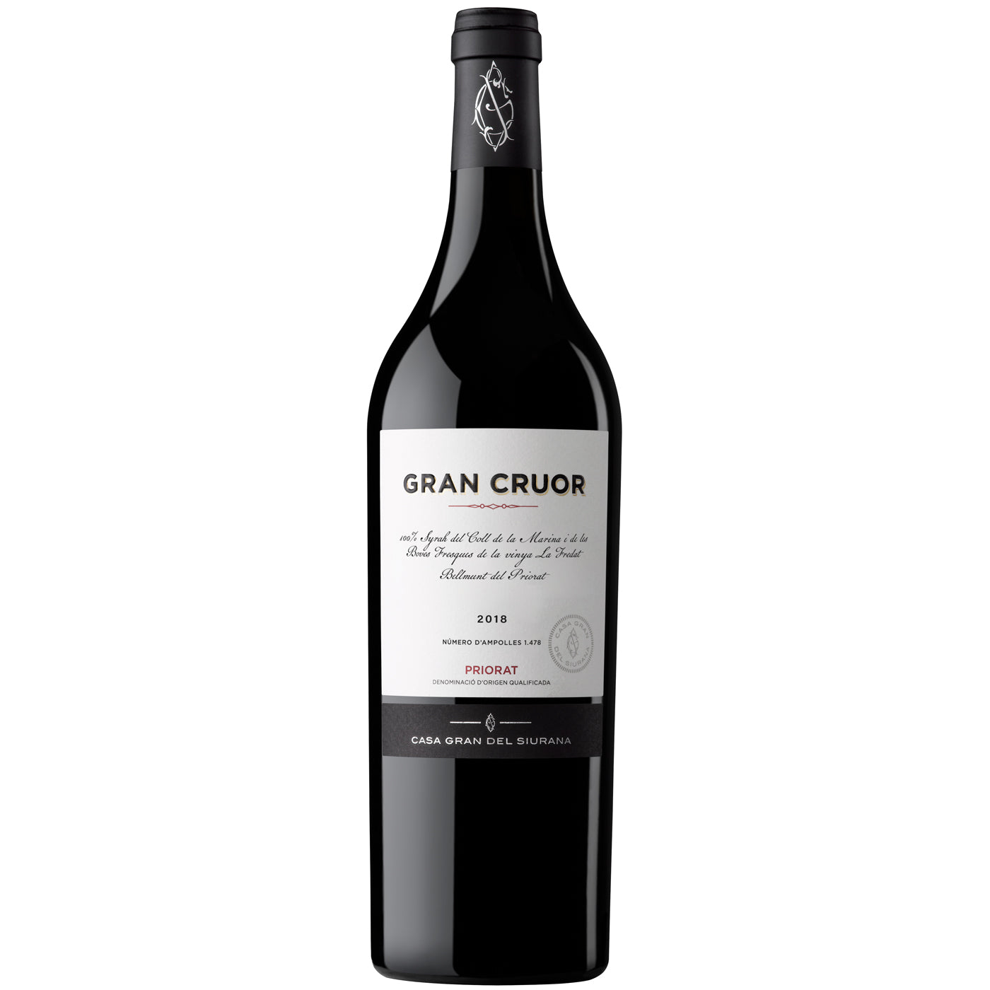 Casa Gran Del Siurana Gran Cruor Priorat 2018 – Victoria Wines
