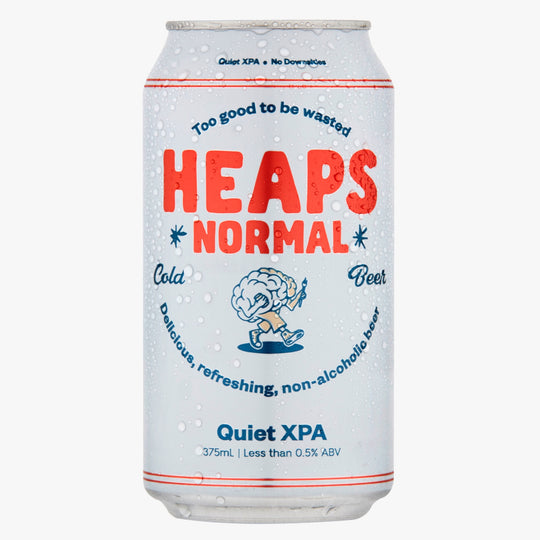 Non-Alcoholic Heaps Normal Quiet XPA 375ml Cans (4 or 24 packs ...